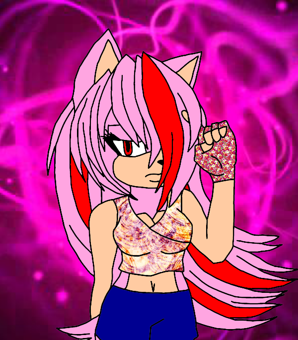 Anti Amy Rose (Remake) - ibisPaint