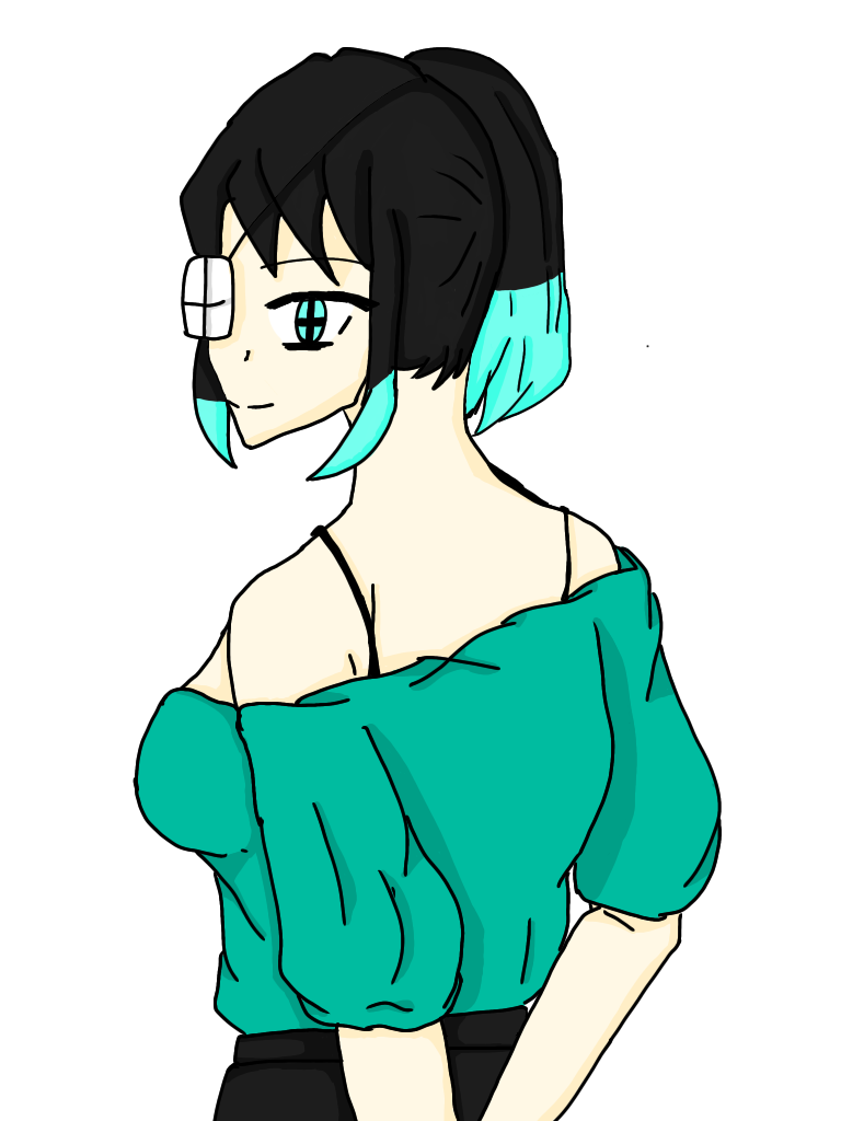 Stand and smile - ibisPaint