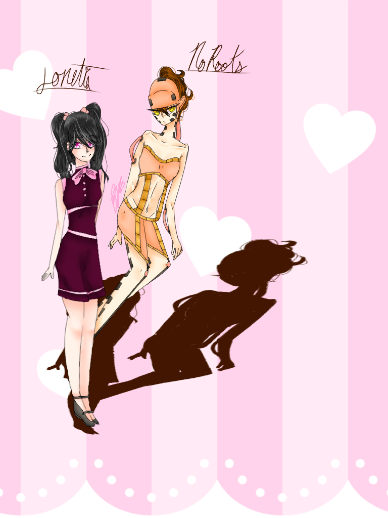 My JoJo Oc- Jonetia & No Roots - ibisPaint