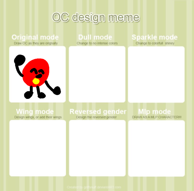 An oc design meme. - ibisPaint