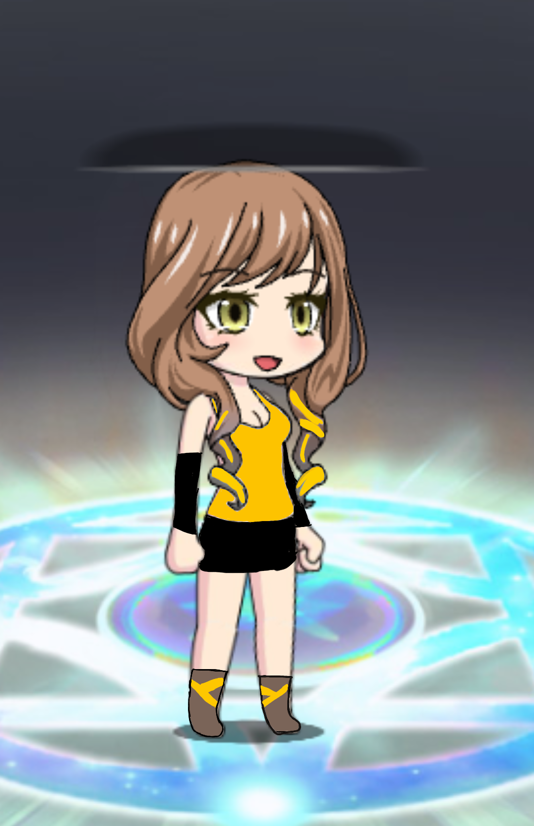 Speed edit golden glare gacha studio - ibisPaint