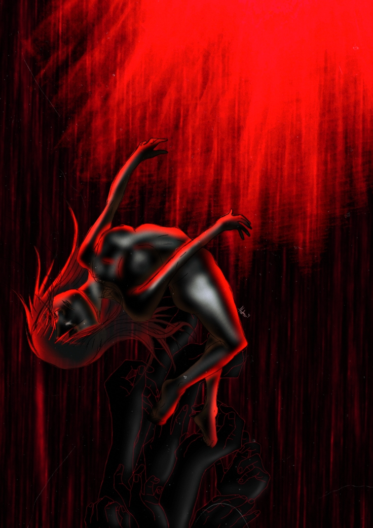 Falling to hell - ibisPaint