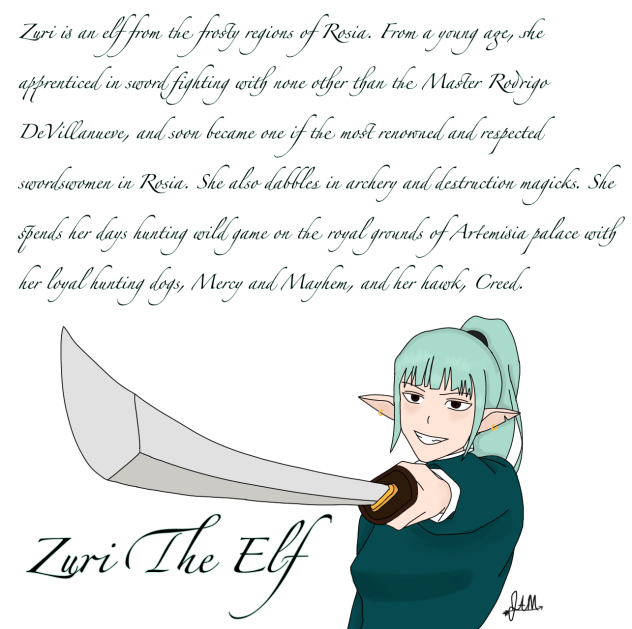 Zuri The Elf - ibisPaint