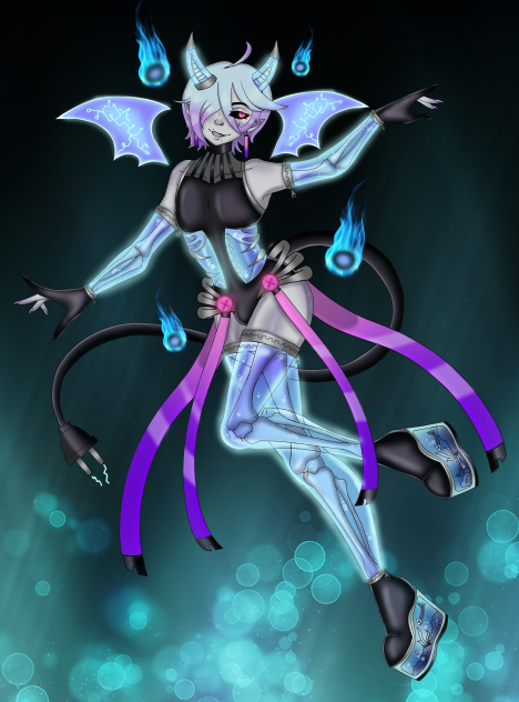 Cyber demon - ibisPaint