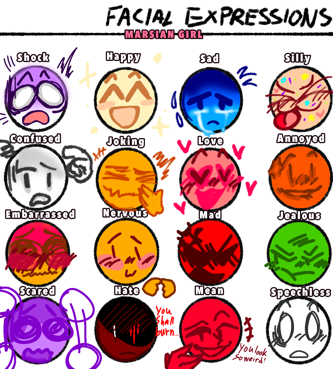 Collab 39 - Facial expressions - ibisPaint