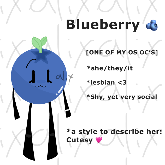 Blueberry OSC 🫐🩷 - ibisPaint