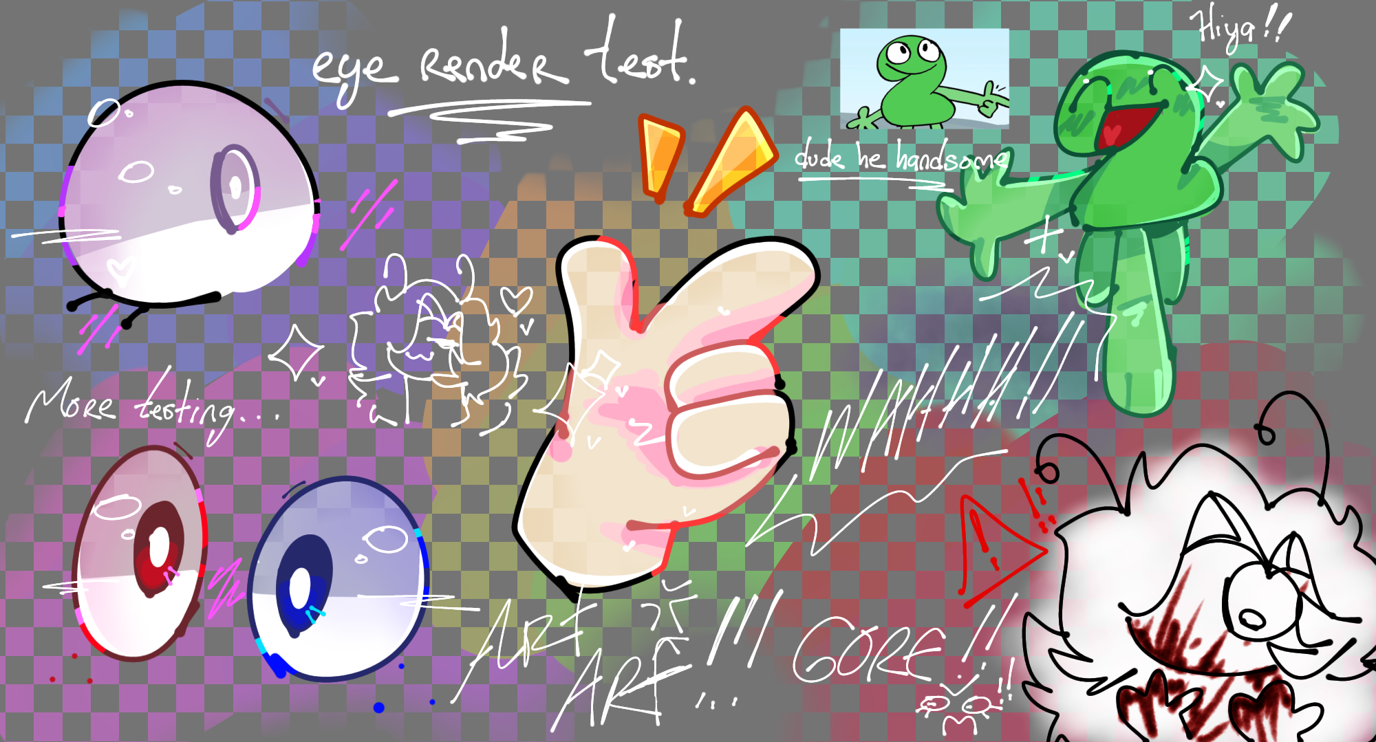 HELL NAUR DOODLES - ibisPaint