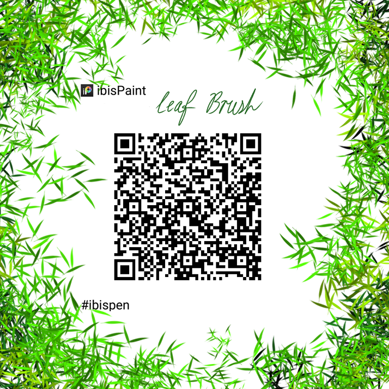 New leaf brush - ibisPaint