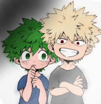 Little bakugo and deku - ibisPaint