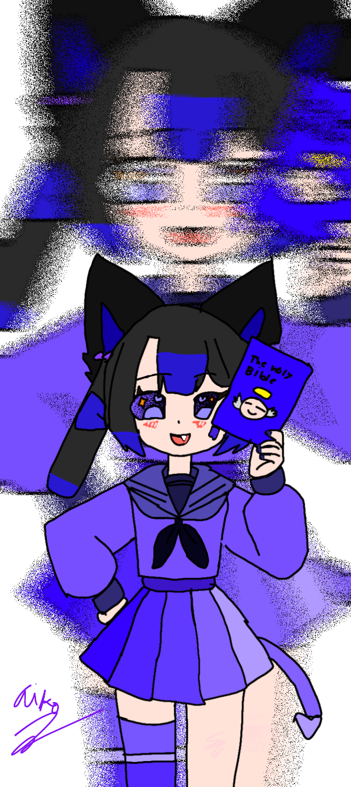MEOWSXHIT TRACED MEHHH! - ibisPaint
