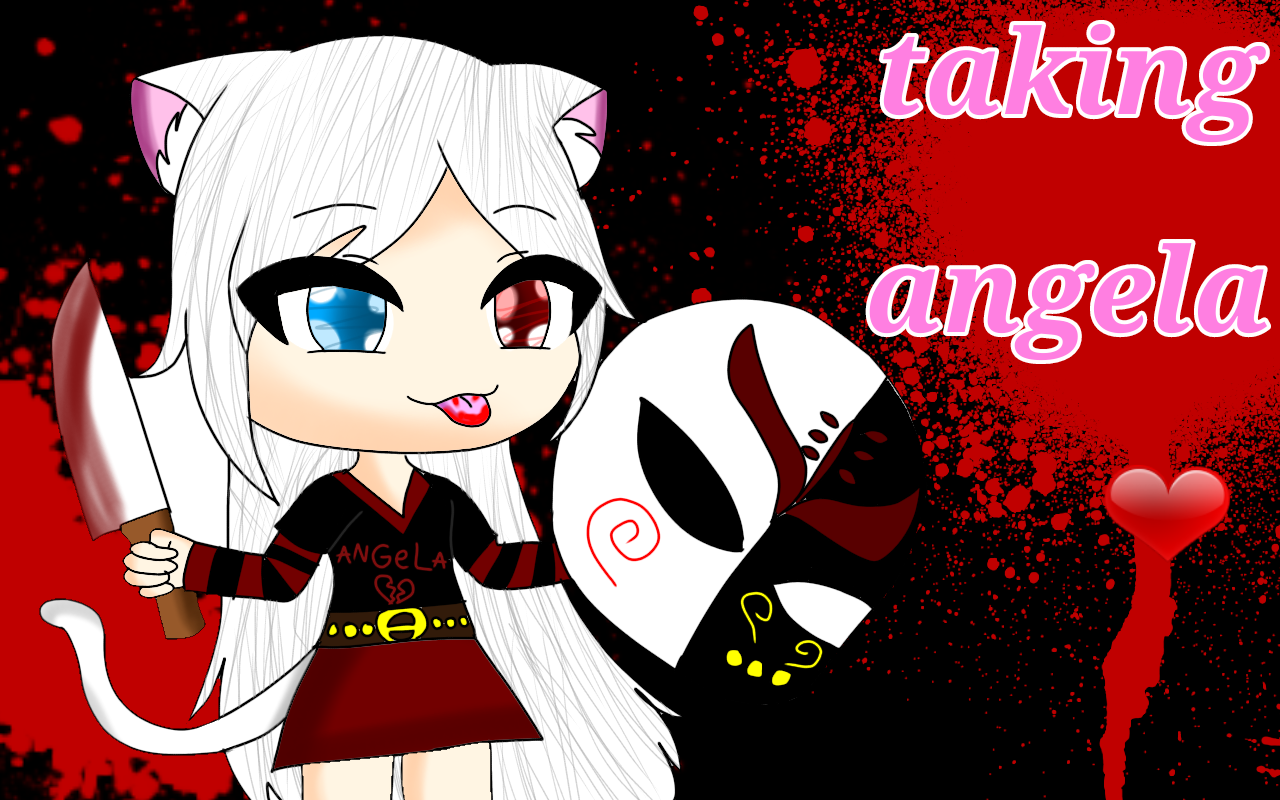 taking angela gacha life(cực ghê cực sợ) - ibisPaint