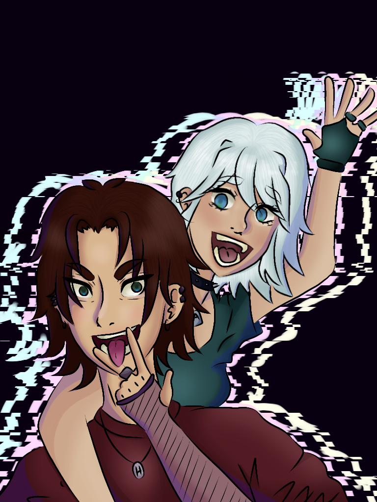 Haru and Akira - ibisPaint