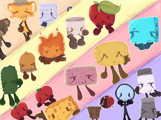 inanimate insanity season 4 characters! - ibisPaint