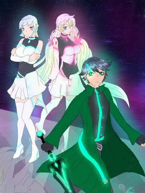 futuristic oc's cus w h y n o t - ibisPaint