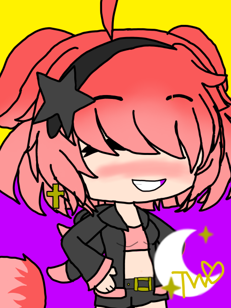 Aurora, my gacha life character - ibisPaint