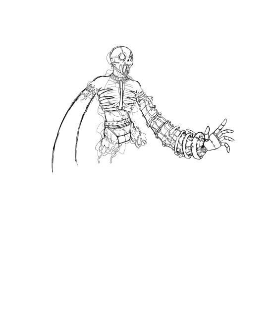 WIP Stitchtrap Endo-Corpse part2 - ibisPaint