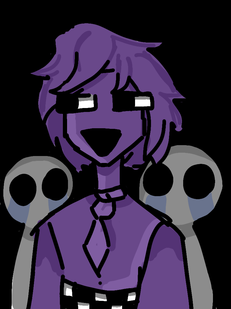 el hombre de morado - ibisPaint