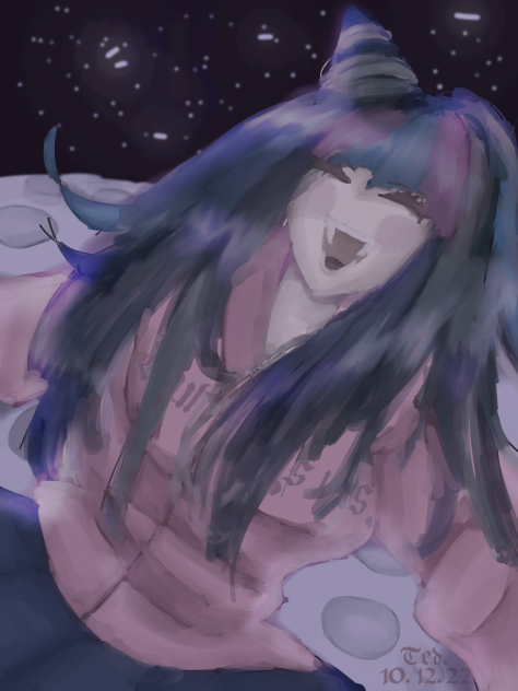 Lune blanche - ibisPaint