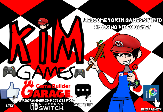 Welcome To Kim Games Studio - ibisPaint