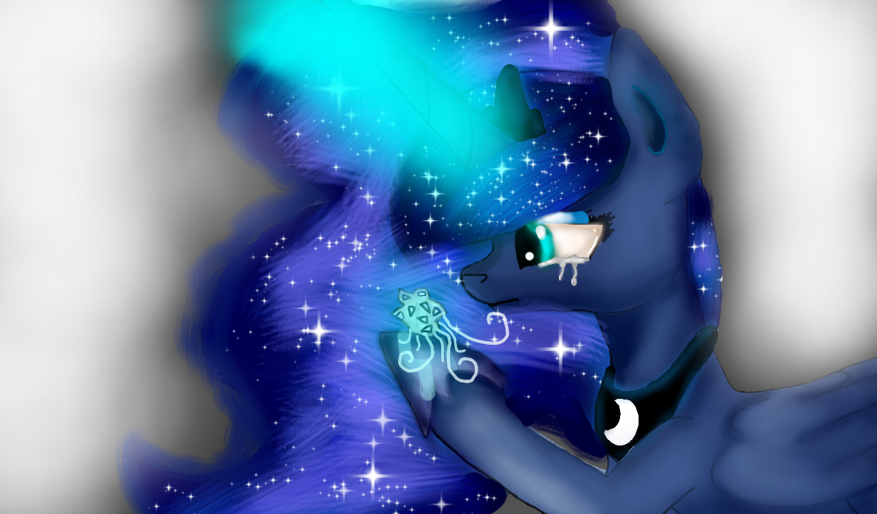Princess Luna With Snowy - ibisPaint