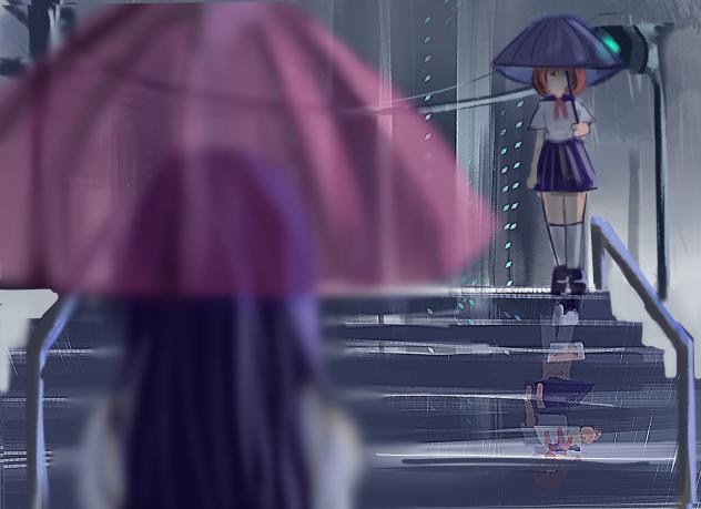 rainy days - ibisPaint