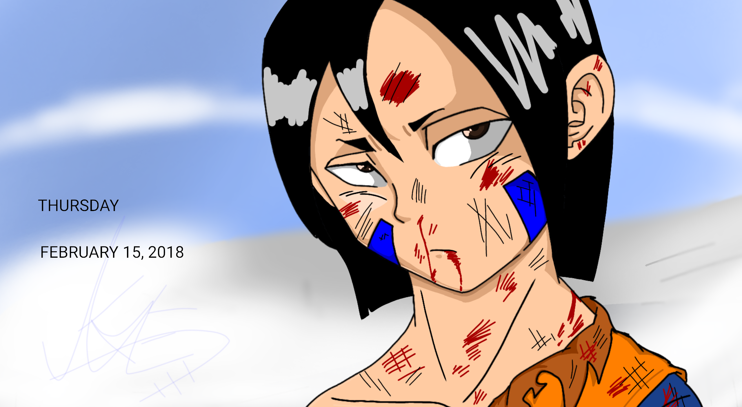 Yamu (Battle Damaged) - ibisPaint