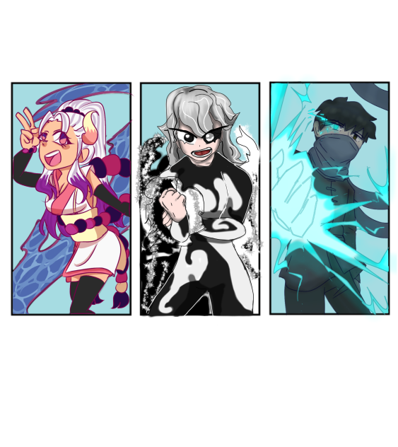 Super power collab - ibisPaint