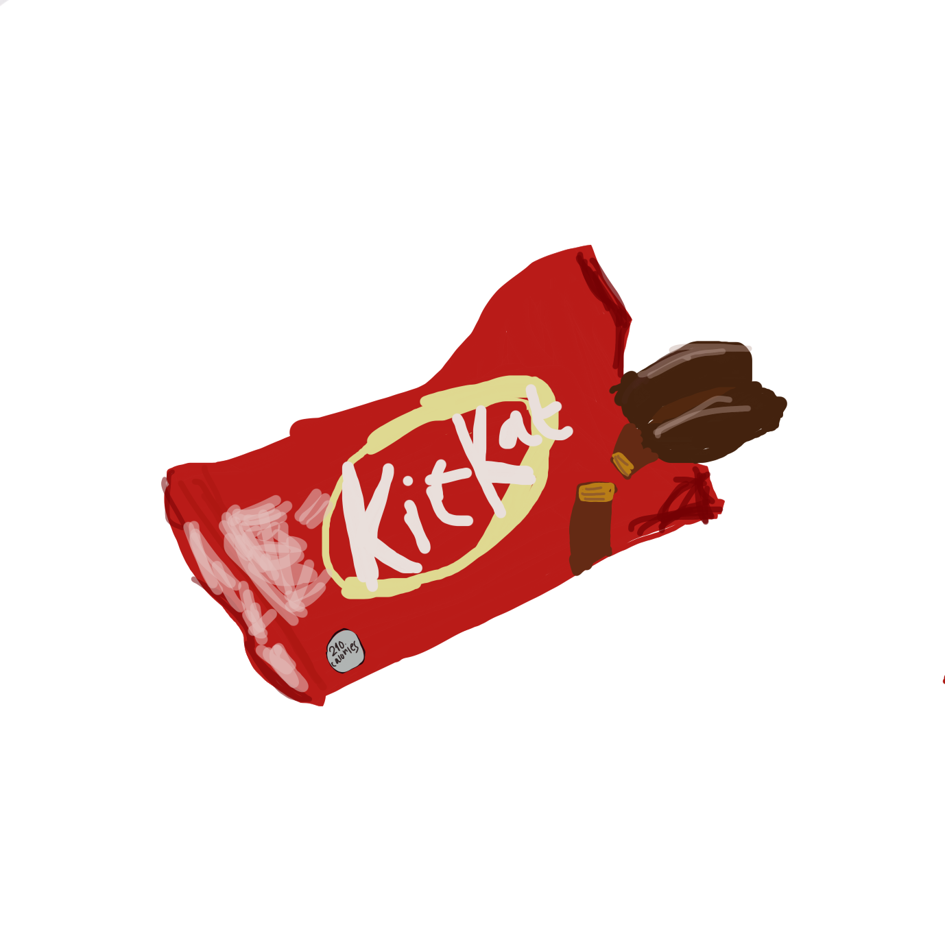Kit, Kat bar - ibisPaint