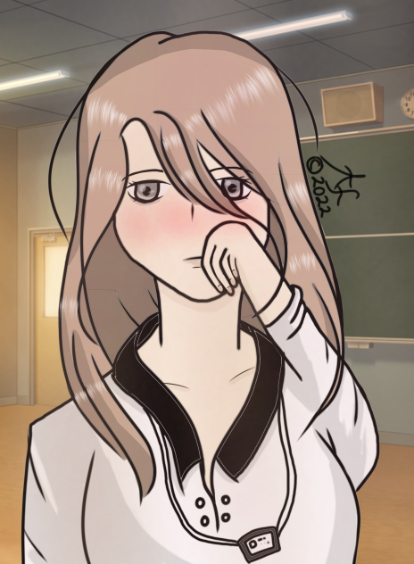 she likes me!! - ibisPaint