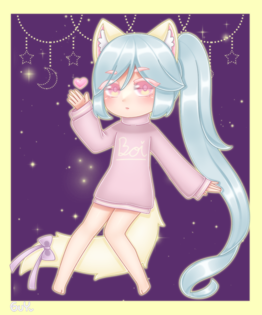 White fox 🦊🤍 - ibisPaint