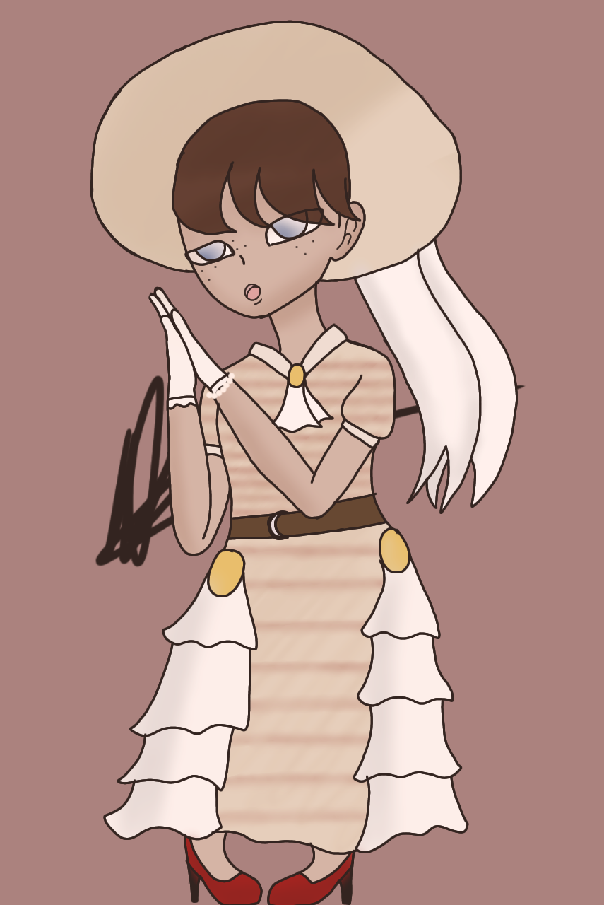 vintage vibes girl - ibisPaint