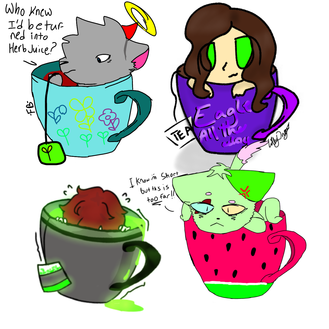 tea collab - ibisPaint