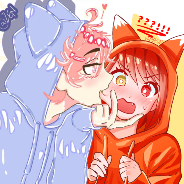 Collab lazii ahh doodle - ibisPaint