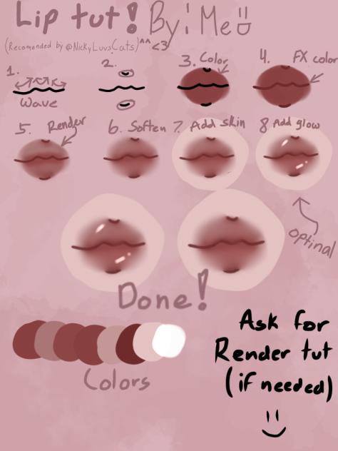 Lip Tutorial! - ibisPaint