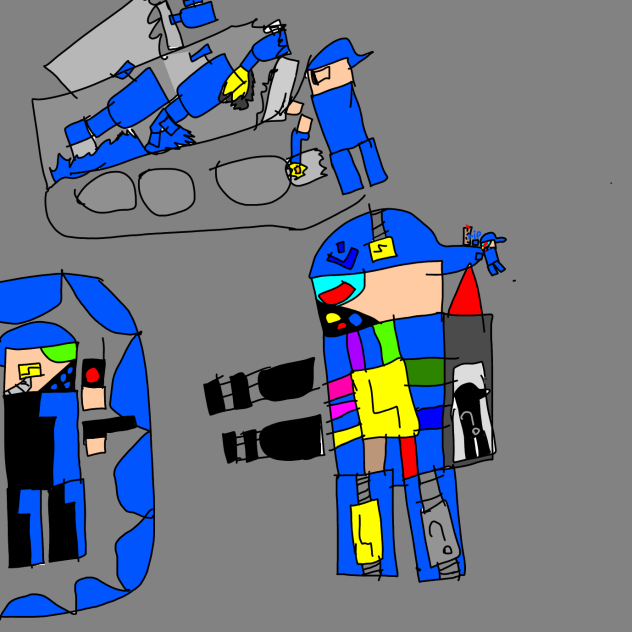 clone. armiesvBOSSyouok - ibisPaint