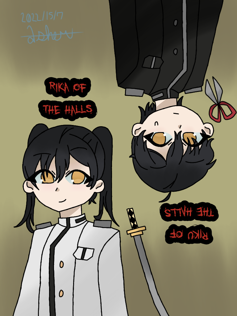 The Roaming Hallway Twins. - ibisPaint