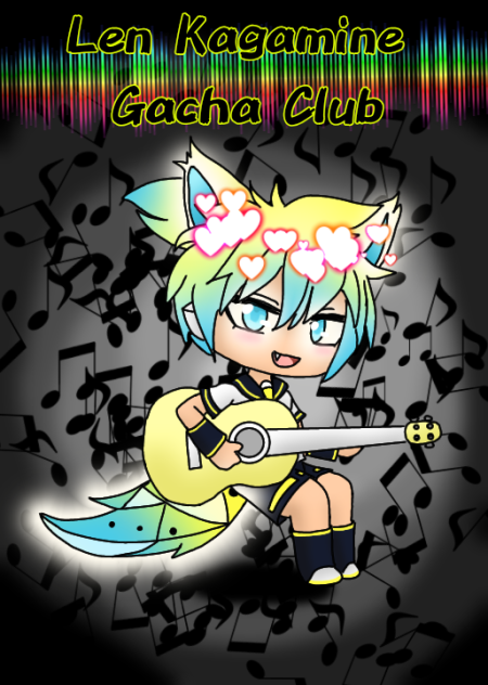 Len Kagamine Gacha Club - ibisPaint