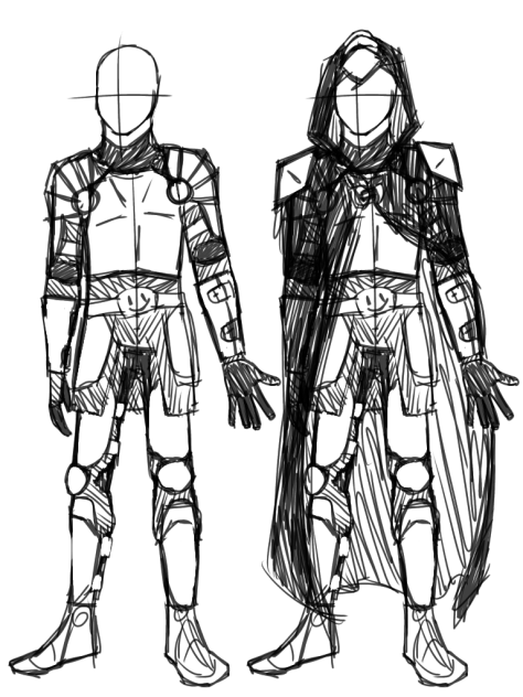 Untitled266armour practice - ibisPaint