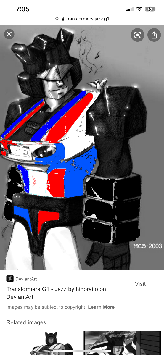 Me as a transformer - ibisPaint