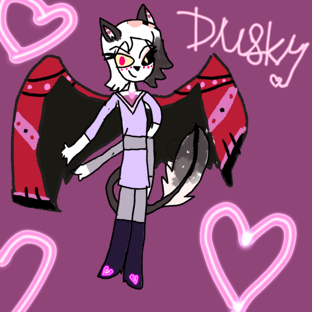 Dusky FA! Hazbin hotel oc - ibisPaint