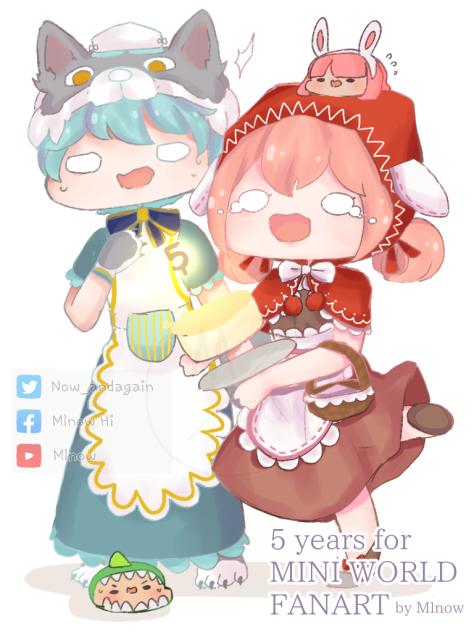 5 years for mini world - ibisPaint