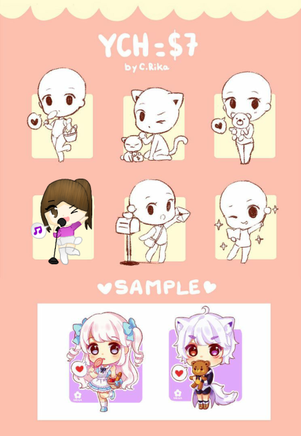 cute chibi collab - ibisPaint