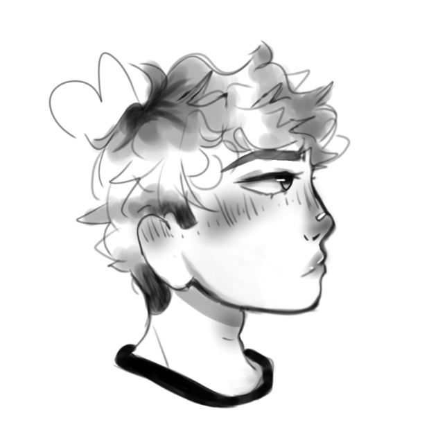 side profile semi realism - ibisPaint