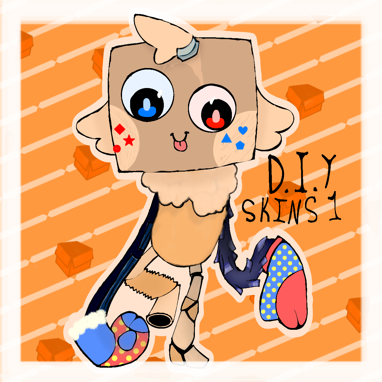 Goober's fanmade recycled skin by ME!! - ibisPaint