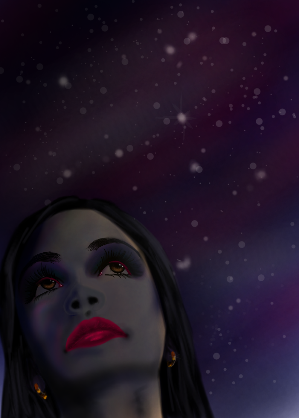 star gaze - ibisPaint