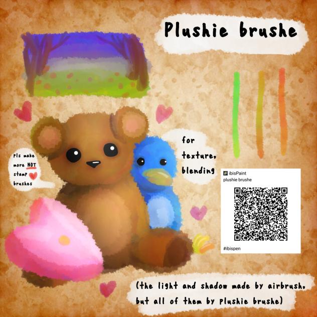 Plushie brushe - ibisPaint