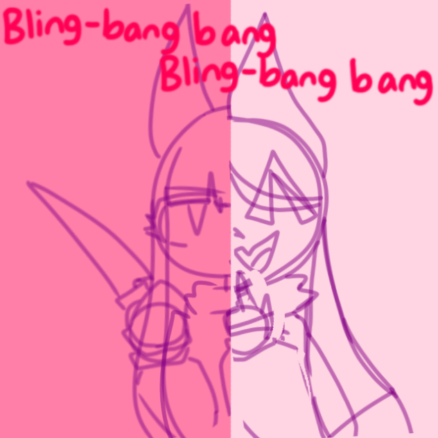 Bling-Bang-Bang-Born WIP - ibisPaint