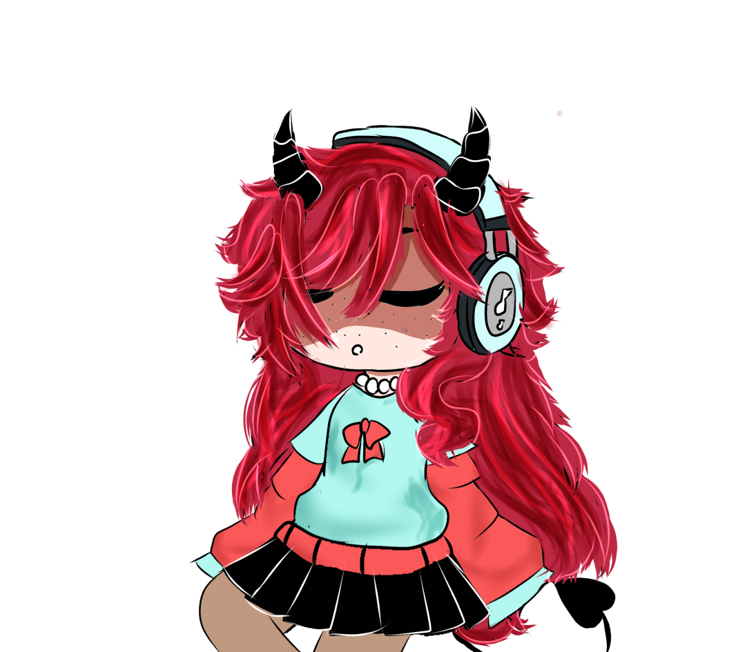 Demon girl - ibisPaint