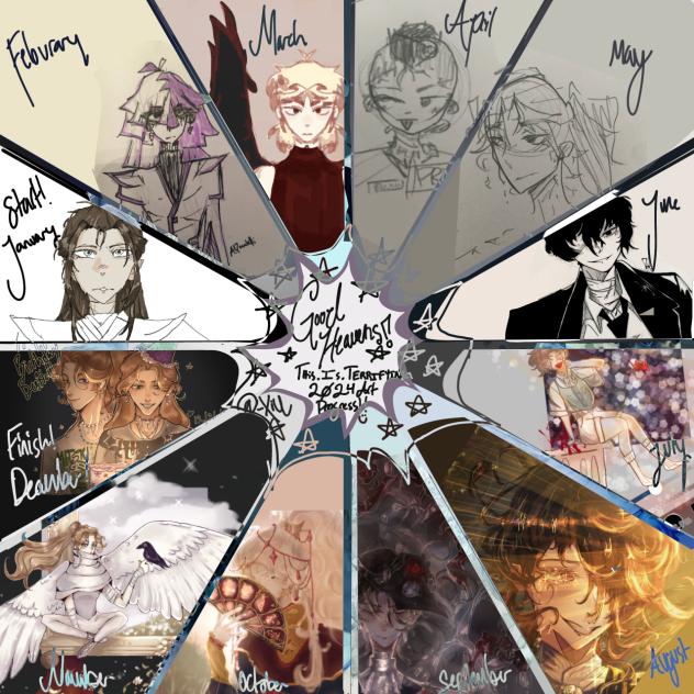 silly art comparison for 2024 - ibisPaint