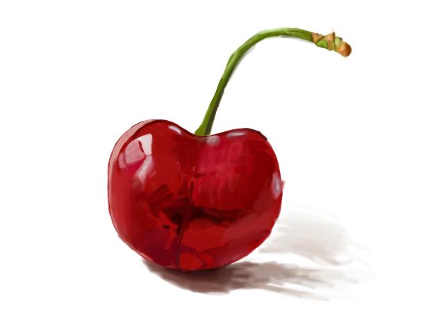 Cherry realism - ibisPaint